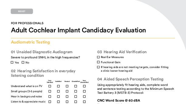 Nucleus® & Baha candidacy information | Cochlear